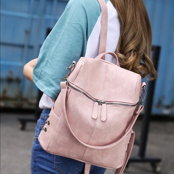 Bags | Lyla Pink Mini Backpack | Poshmark